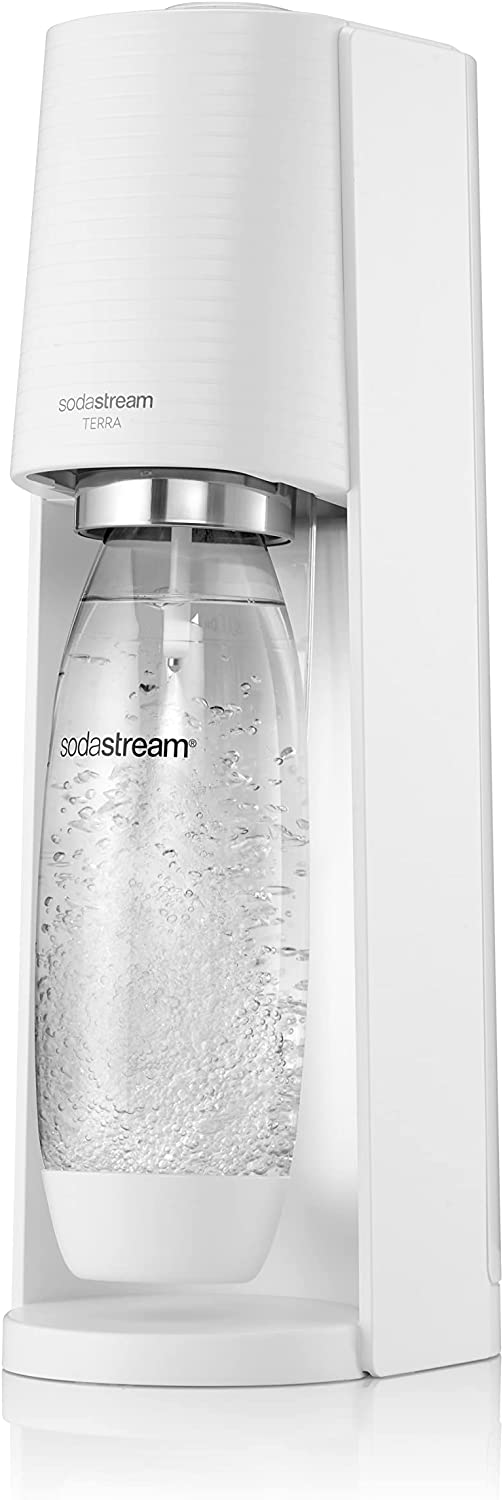 SodaStream Terra Sparkling Water Maker Machine, with 1 Litre Reusable — REACTIVE Electronics