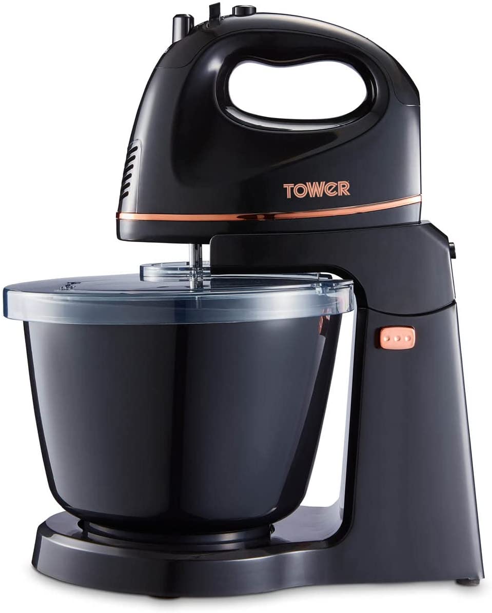 Tower 300W 2.5L Hand and Stand Black Mixer — REACTIVE Electronics